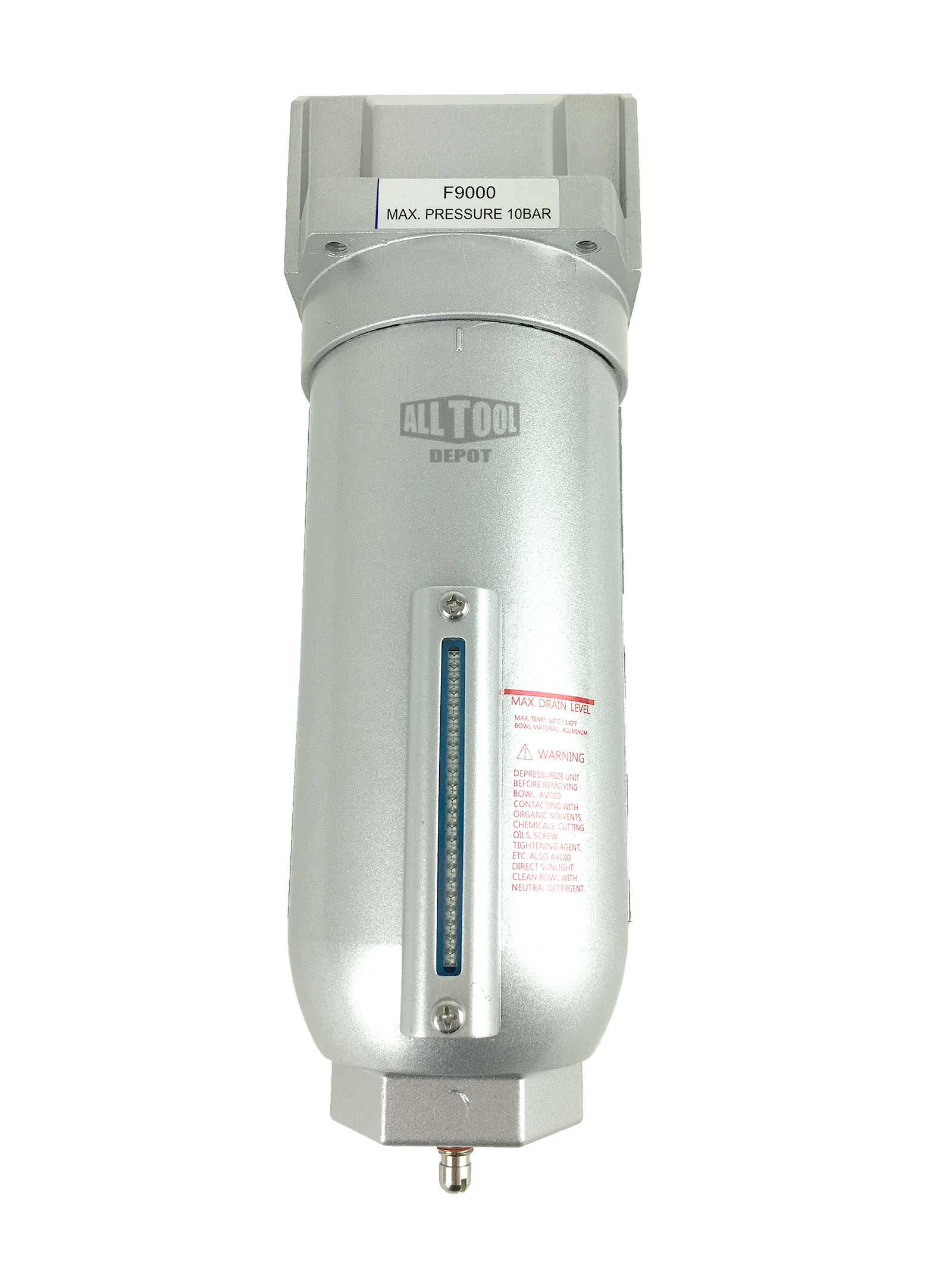 1″ NPT SUPER DUTY Industrial Grade Particulate Filter/Water Trap ...