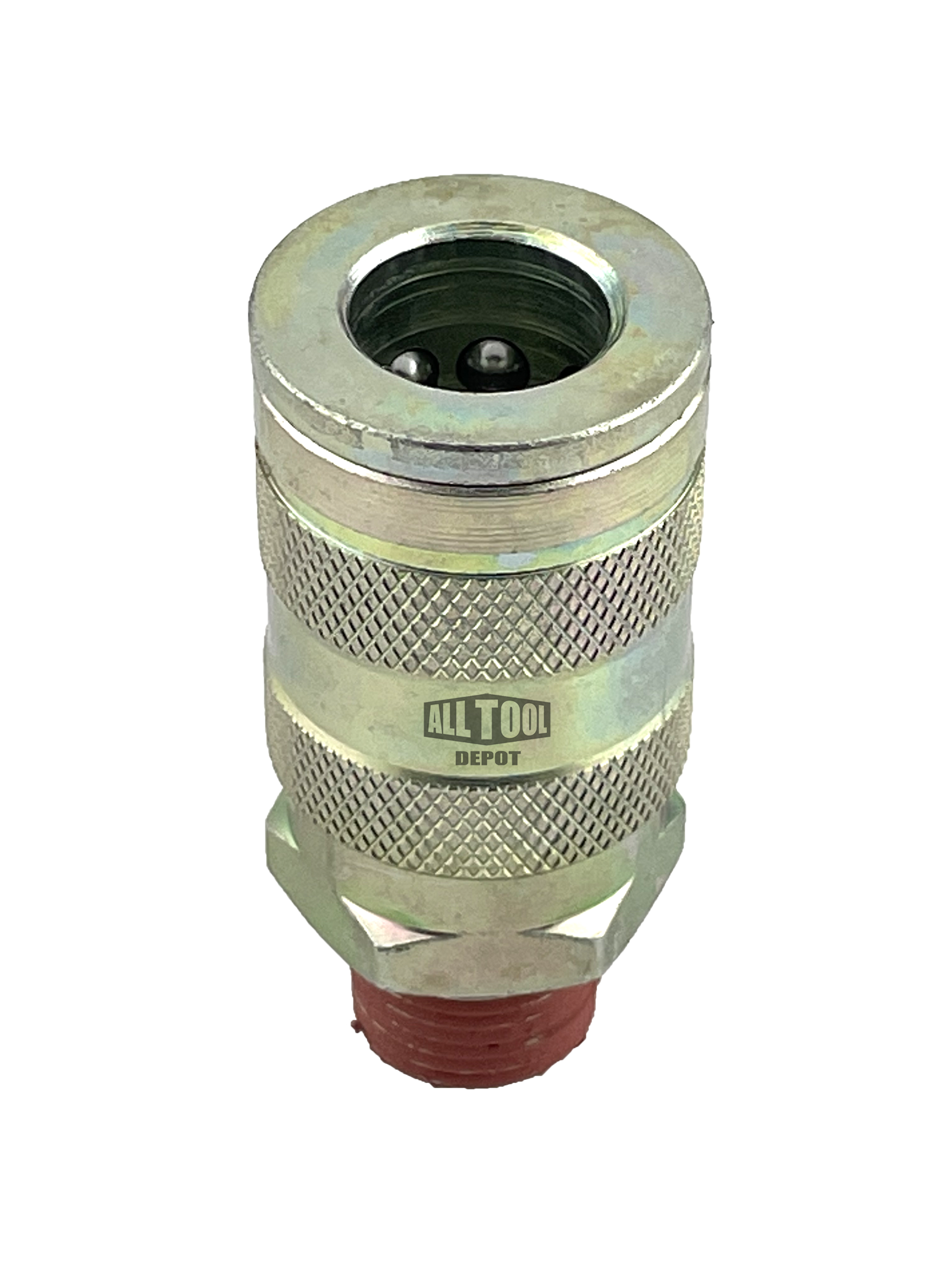 INDUSTRIAL TYPE Quick Coupler 3/8″ NPT Male Socket - B2B All Tool Depot